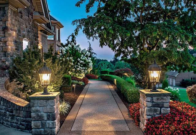 Beautiful landscape in Fox Chapel - Contemporary - Landscape - Other ...