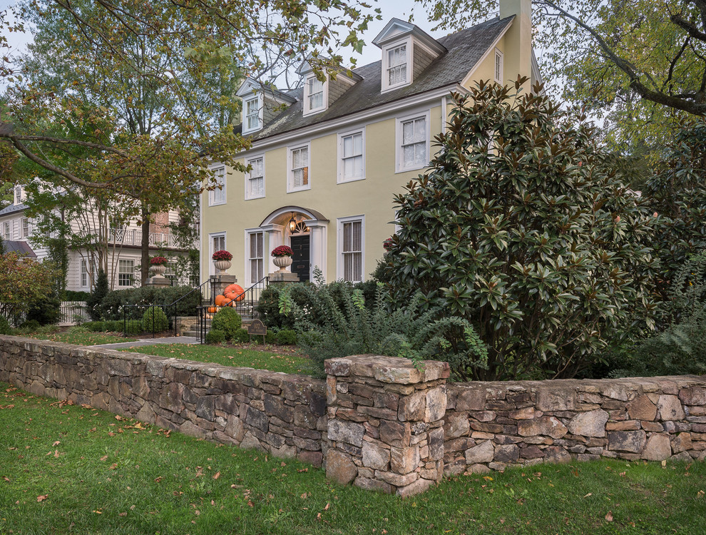 Beautiful stone wall - Contemporary - Landscape - DC Metro - by Everett ...