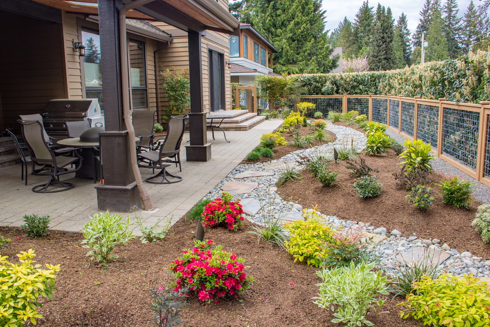 Bellevue Backyard Makeover and Outdoor Structure - Craftsman ...