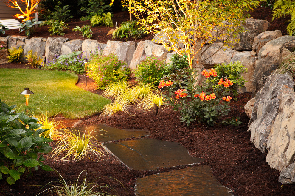Bellevue Color + Outdoor Living - Traditional - Landscape - Seattle ...
