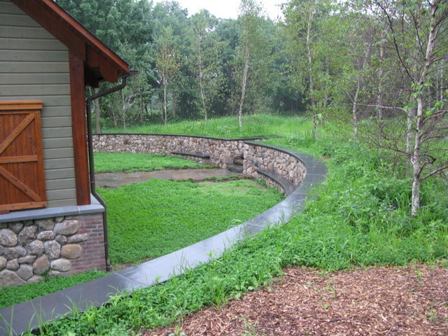 Barn Stone Retaining Wall Ideas