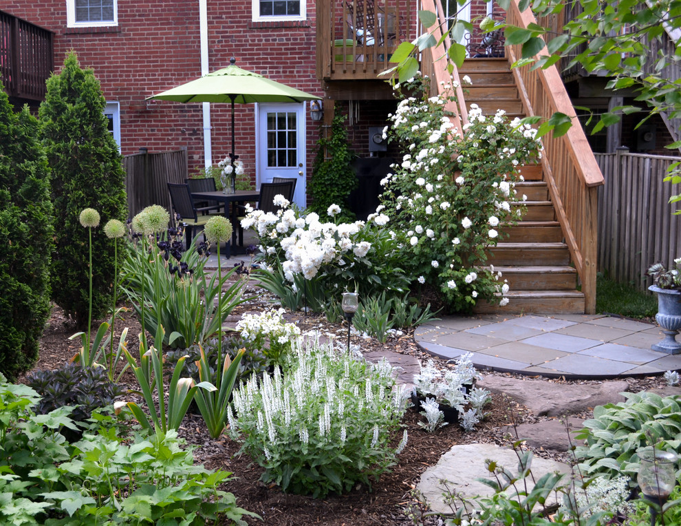 Black & White Garden - Contemporary - Landscape - DC Metro - by Mary ...