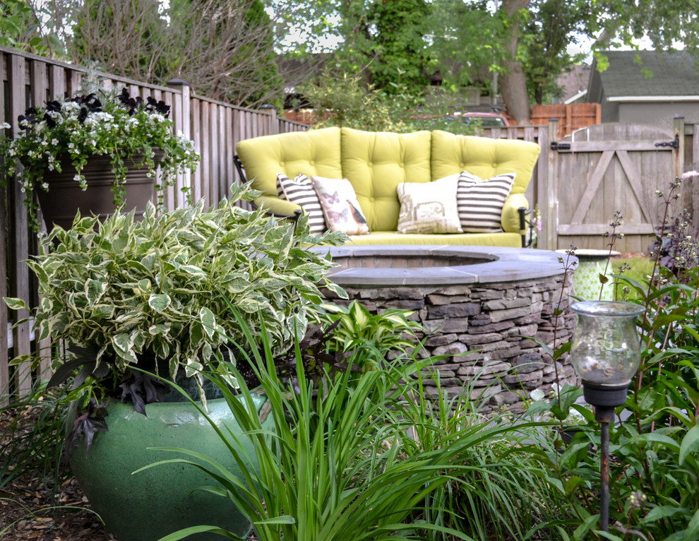 Black & White Garden - Contemporary - Landscape - DC Metro - by Mary ...