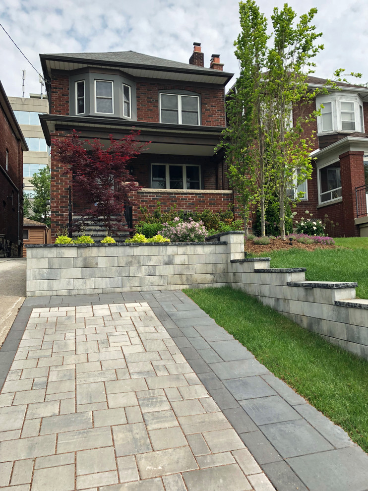 Bloor West Village Front Yard Parking Pad - Landscape - Toronto - by ...