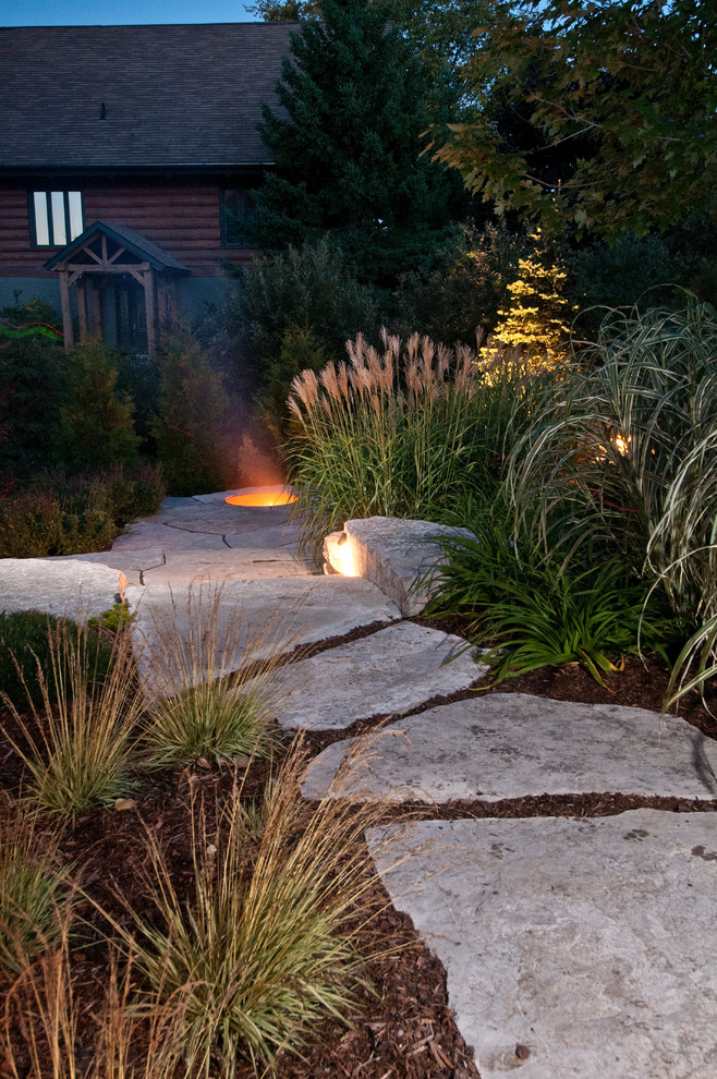 Blue Mountain Residence - Rustic - Landscape - Toronto - by HACKStONe ...