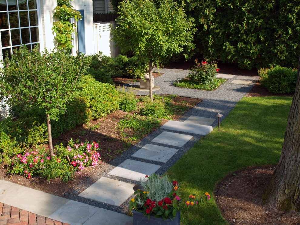 Bluestone Chip Path - Traditional - Landscape - Chicago - by James ...