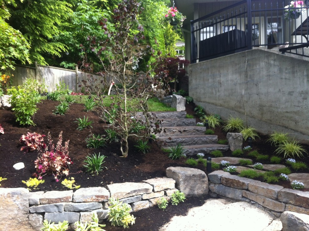 Bossons Residence - Traditional - Landscape - Vancouver - by The Great ...