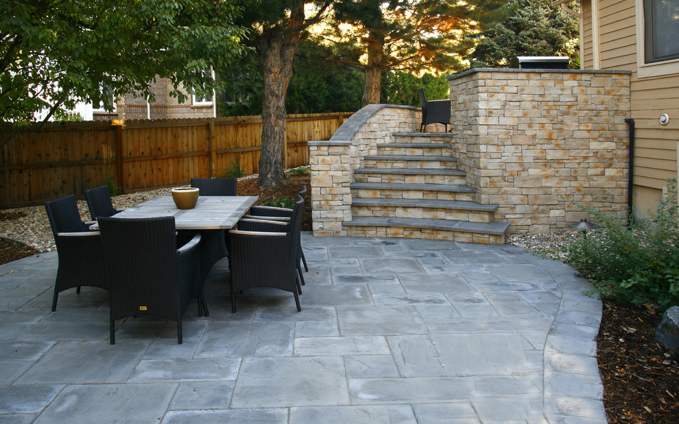Boulder, CO Paver Patio - Traditional - Landscape - Denver - by RSL ...