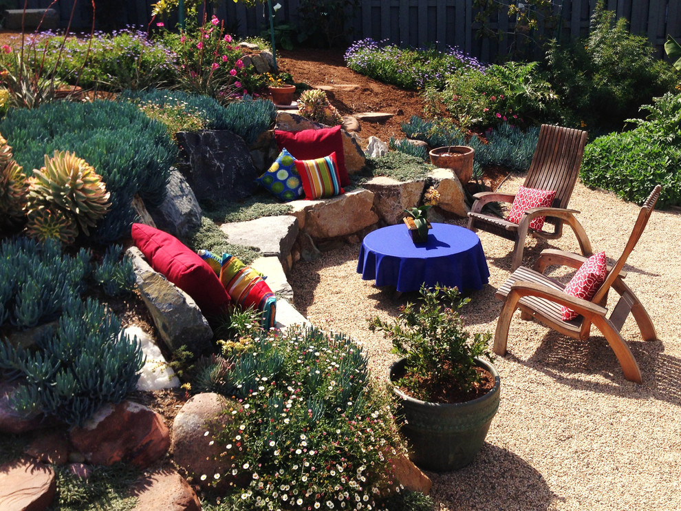 Boulder Seating - Transitional - Landscape - San Diego - by Revolution ...