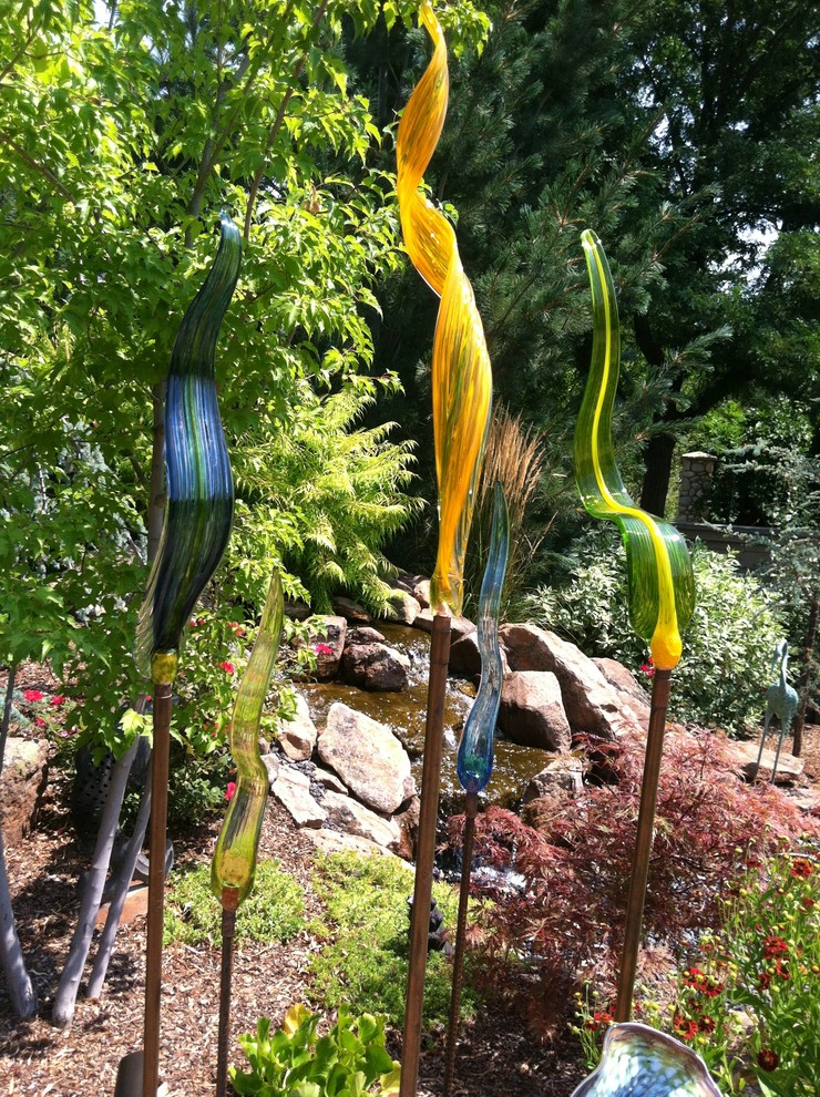 Make Your Garden Sparkle With Glass Art