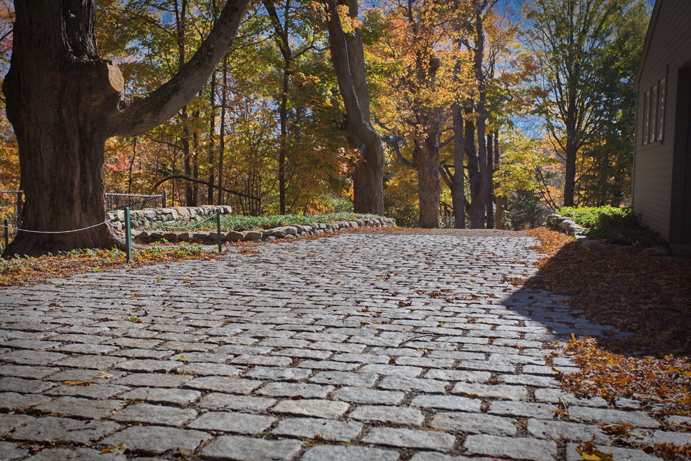 Boxford - Cobblestone Driveway - Farmhouse - Landscape - Boston - by W ...