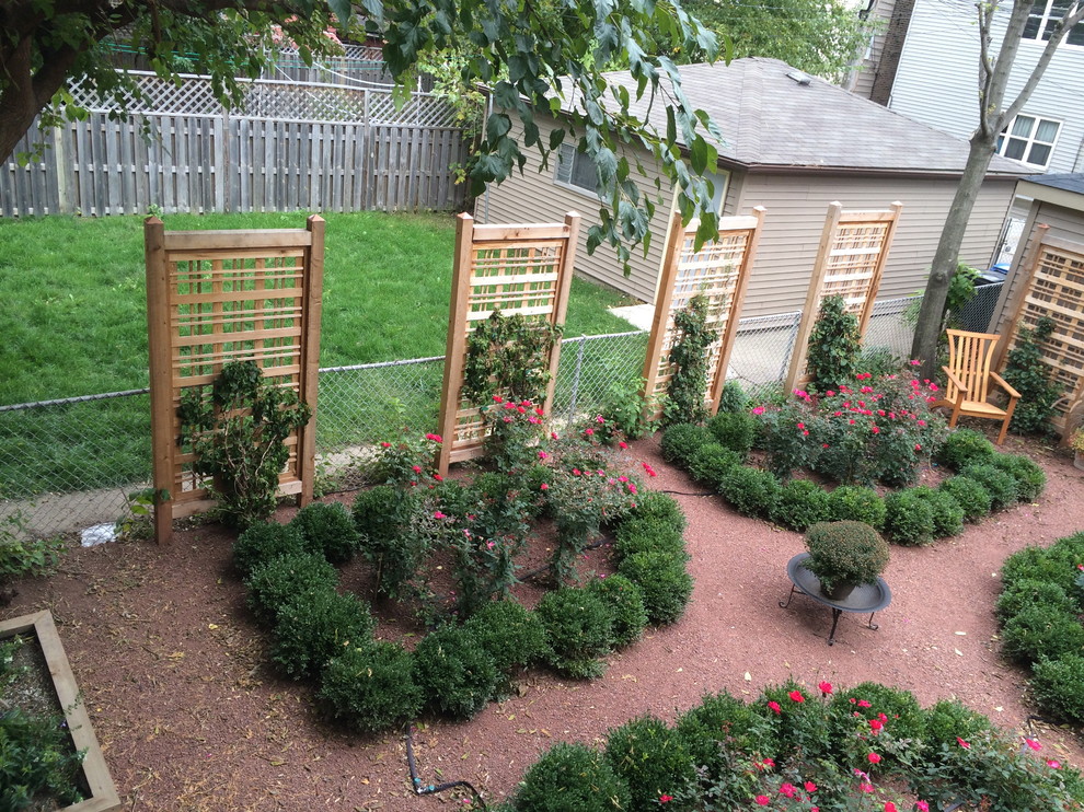 Boxwoods & Roses, Ukranian Village - Landscape - Chicago - by Cityscape ...