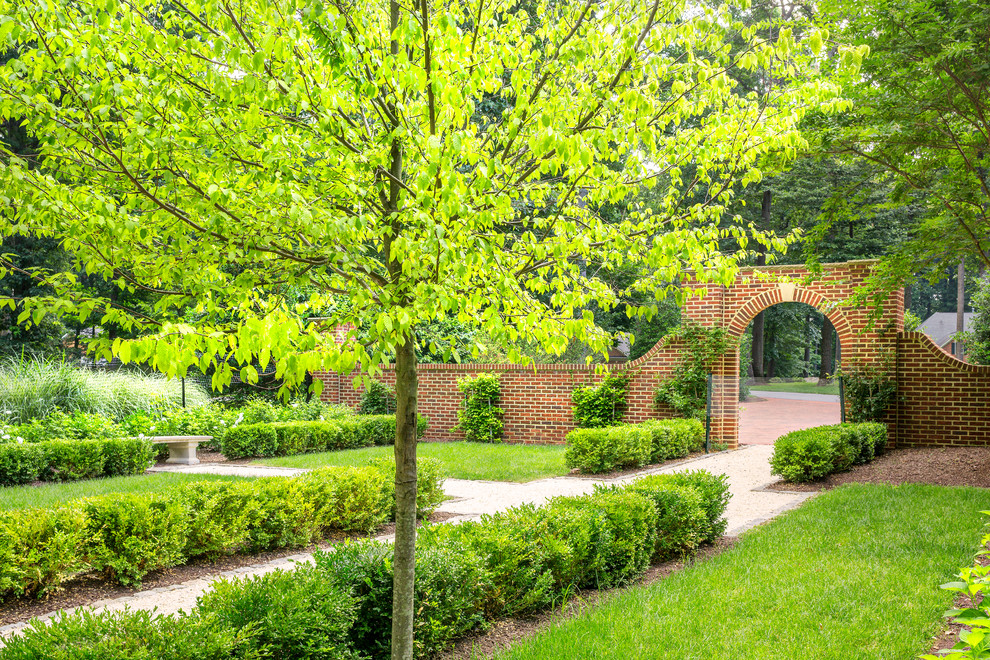 Brick Archway Looking Back - Contemporary - Garden - Baltimore - by ...