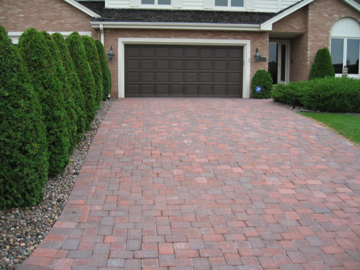 Brick Driveways - Traditional - Landscape - Minneapolis - by Crosstown ...