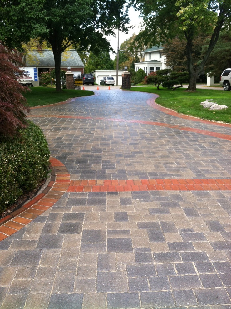 Brick Paver Driveway & Patio Restoration (after) - Landscape - Detroit ...