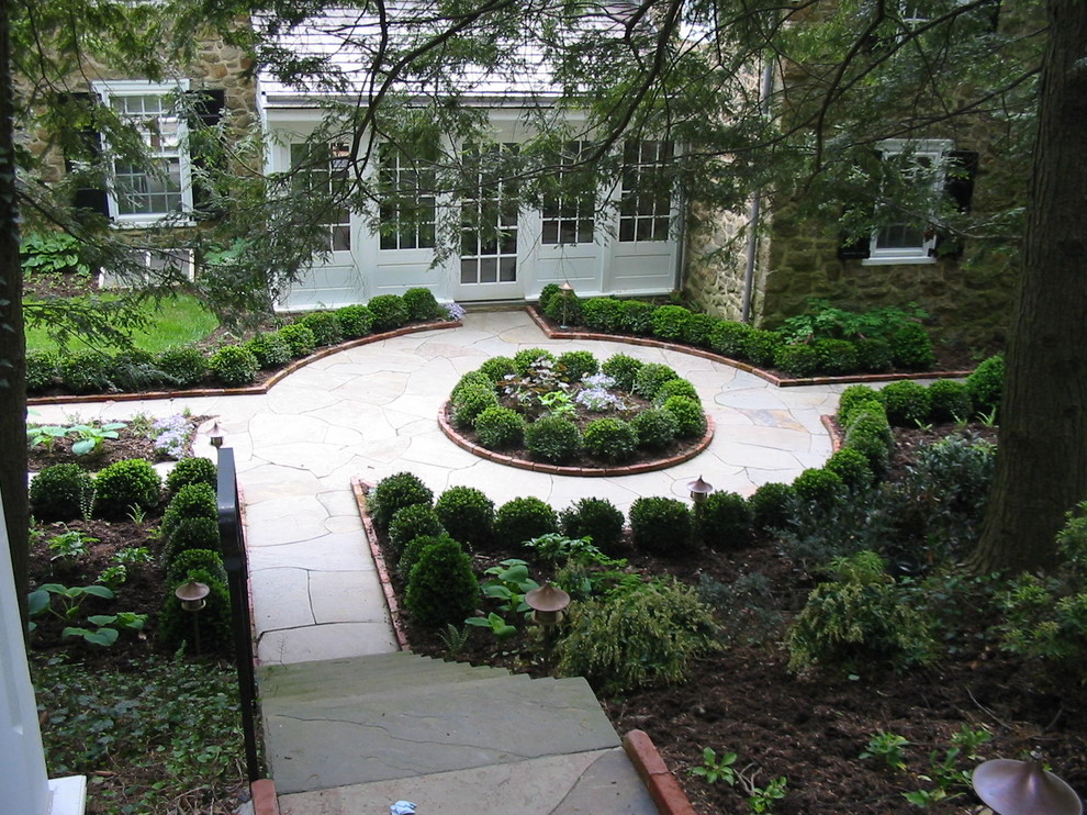 Broken Bluestone - Traditional - Landscape - Philadelphia - by Garrett ...
