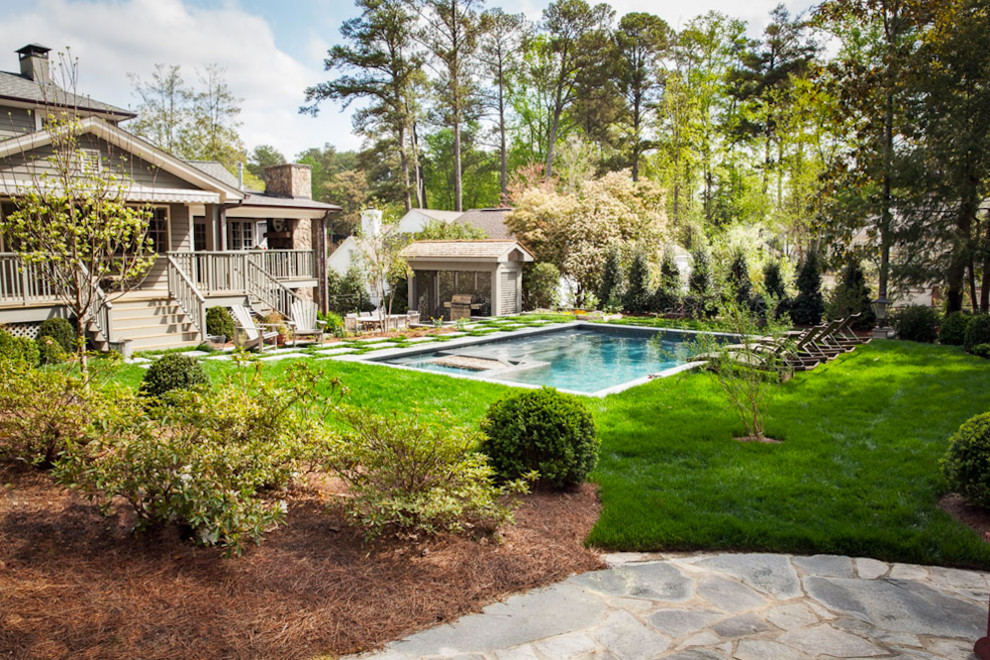 Brookhaven Pool - Contemporary - Landscape - Atlanta - by Northway ...