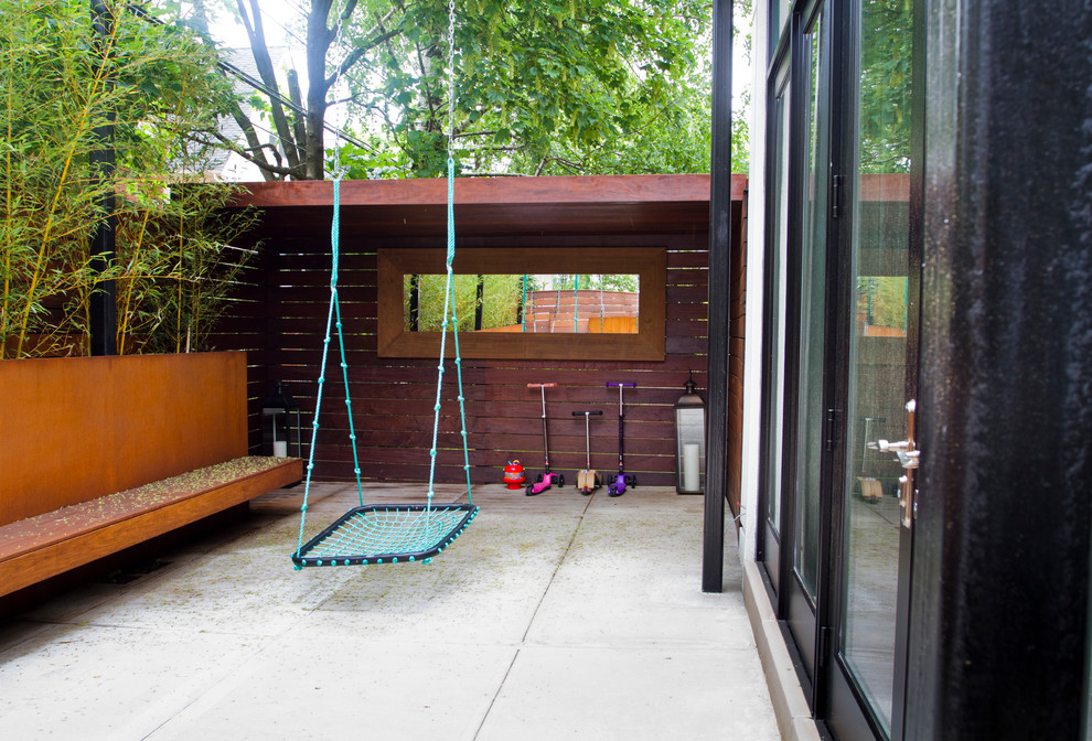 Brooklyn backyard - Modern - Landscape - New York - by Little Miracles ...