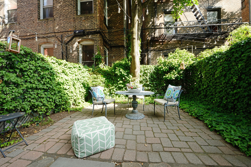 Brownstone Living on Bloomfield Street - Contemporary - Patio - New ...
