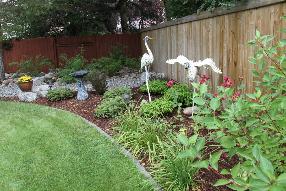 Bubbling Rock and Composite Deck - Jardin - Edmonton - par Greentree ...