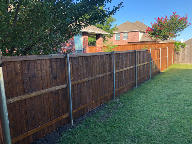 Build New Fence Cedar The Colony Texas Plano Frisco McKinney Celina ...