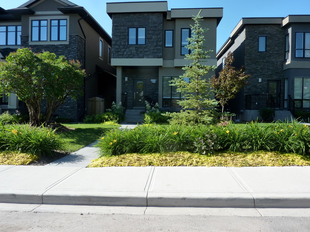 Calgary Downtown Contemporary - Contemporary - Landscape - Calgary - by ...