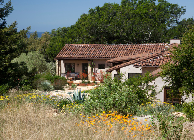 California Spanish Ranch - Mediterranean - Garden - Santa Barbara - by ...