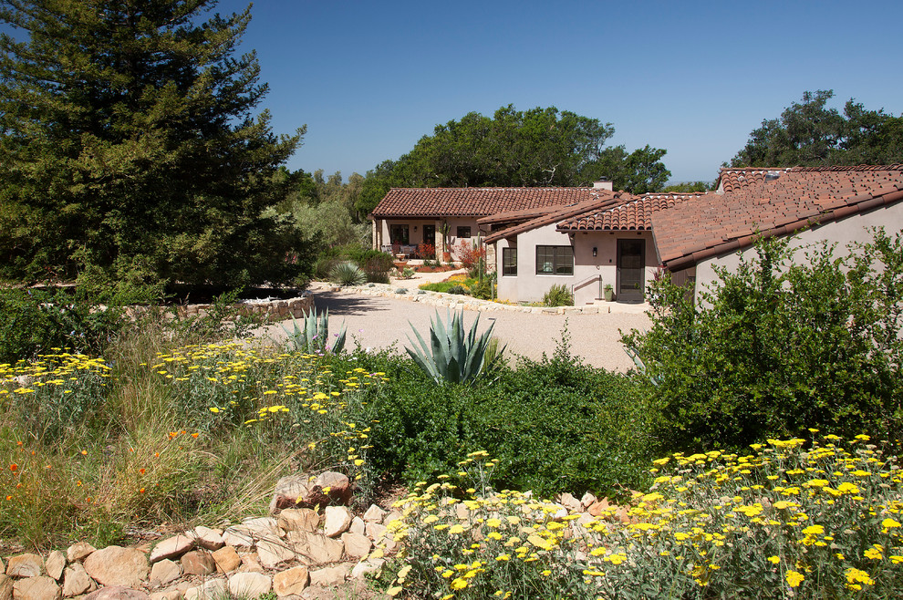 California Spanish Ranch - Mediterranean - Landscape - Santa Barbara ...