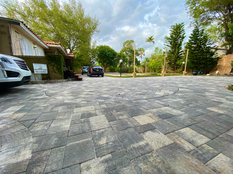 Car Turntable by Driveways by Design - Modern - Landscape - Miami - by ...