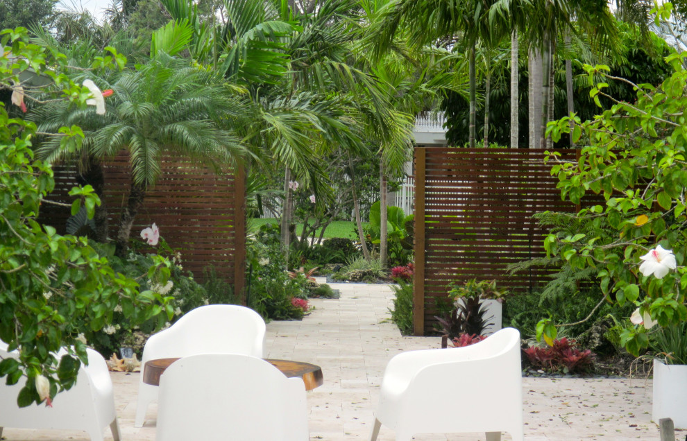 Caribbean Landscaping Ideas front yard - Tropical - Landscape - Miami ...