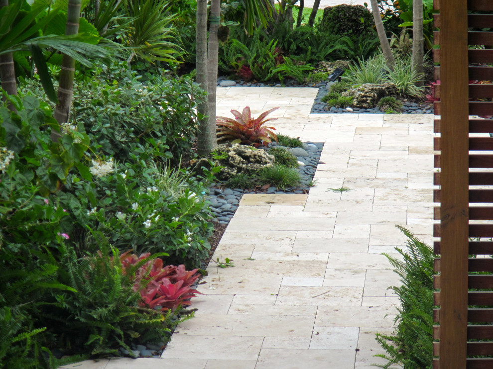 Caribbean Landscaping Ideas - Tropical - Landscape - Miami - by Matthew ...