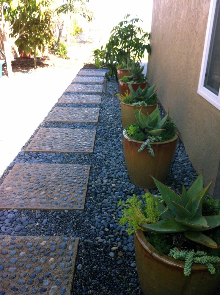 Stepstone Walkway - Mediterranean - Landscape - San Diego - by ...