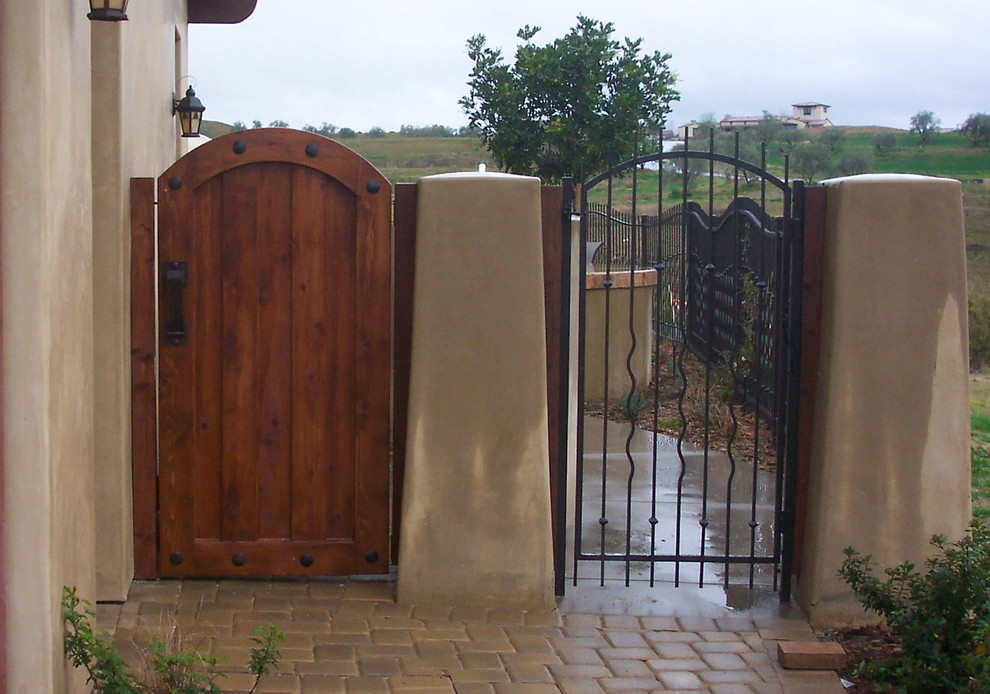 Carriage House Door Company Custom Gate Products - Rustic - Landscape ...