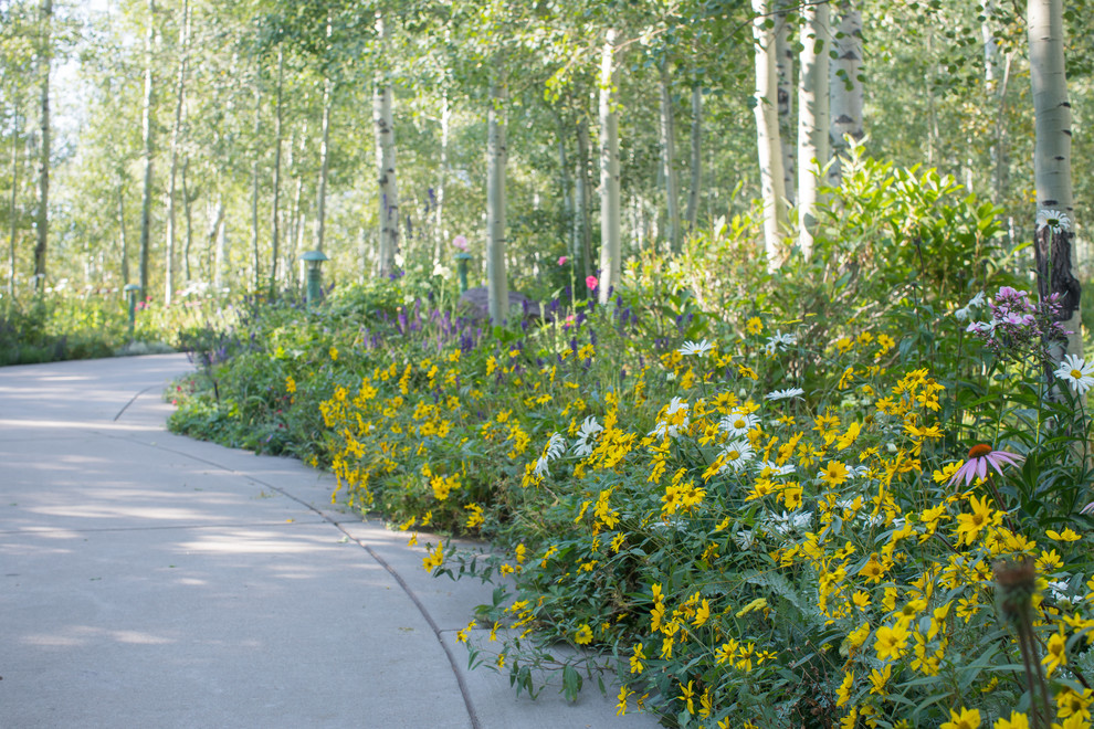 Castle Creek Retreat - Rustic - Landscape - Denver - by GOOD EARTH ...