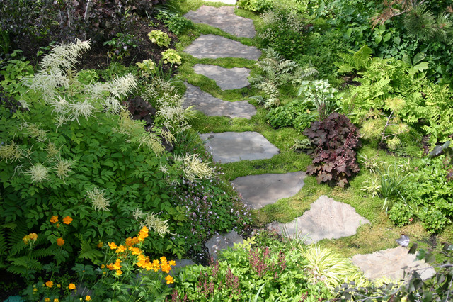 Cedar-Isles - Contemporary - Garden - Minneapolis - by Phillips Garden ...