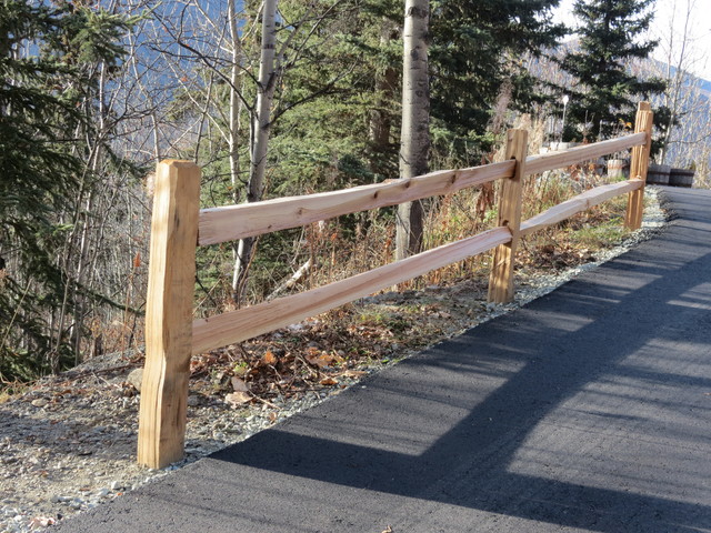 Rustic Guard Rail Driveway Rustic Garden Sleeper Bench Buy Online