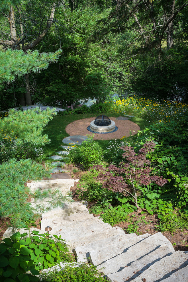 Mid-Century Modern Landscape - Cedarburg, WI - Modern - Landscape ...
