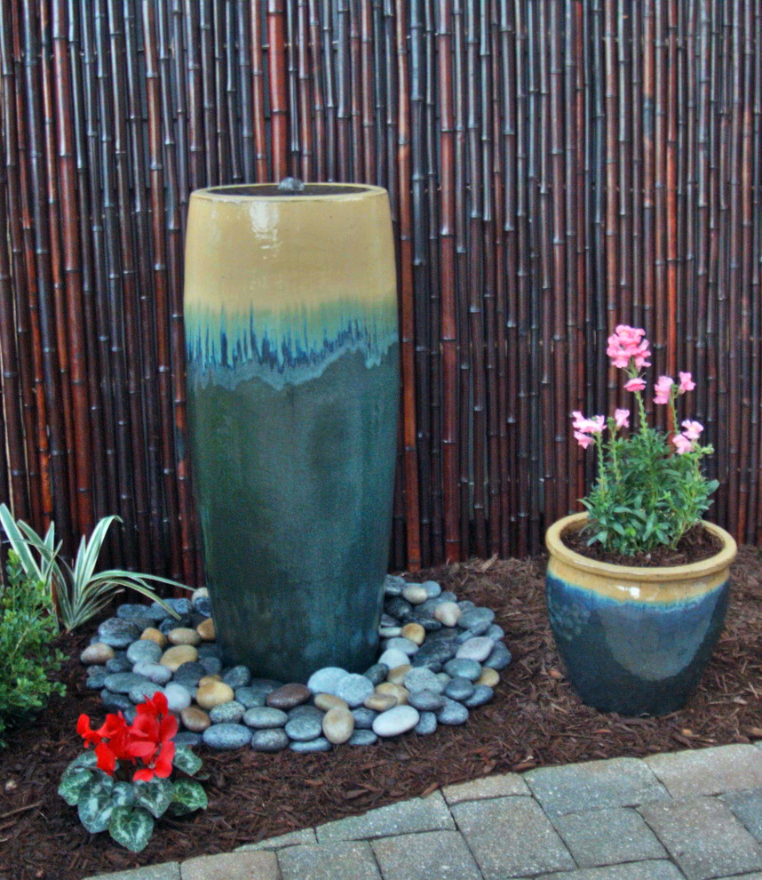 Ceramic Bubbler Fountains - Traditional - Landscape - Jacksonville - by ...