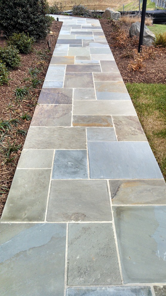 Chantilly - Boulder Steps, Flagstone Walkways, and Landscaping ...
