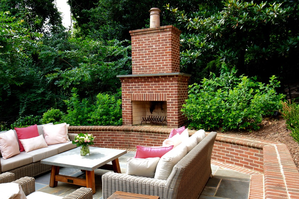 Charming Southern Courtyard - Craftsman - Landscape - Charlotte - by ...