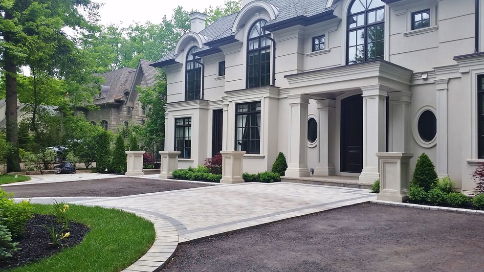 Classic Style - Circular Driveway - GTA - Traditional - Landscape ...