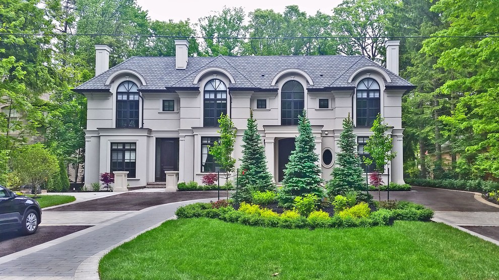 Classic Style - Circular Driveway - GTA - Traditional - Landscape ...