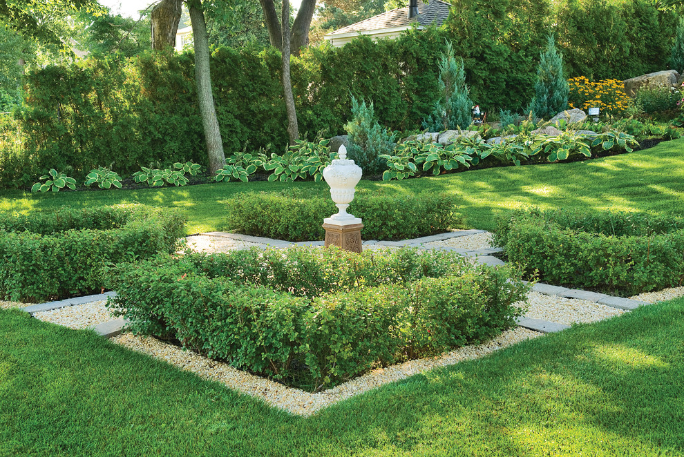 Classical Italian garden - Traditional - Landscape - Montreal - by ...