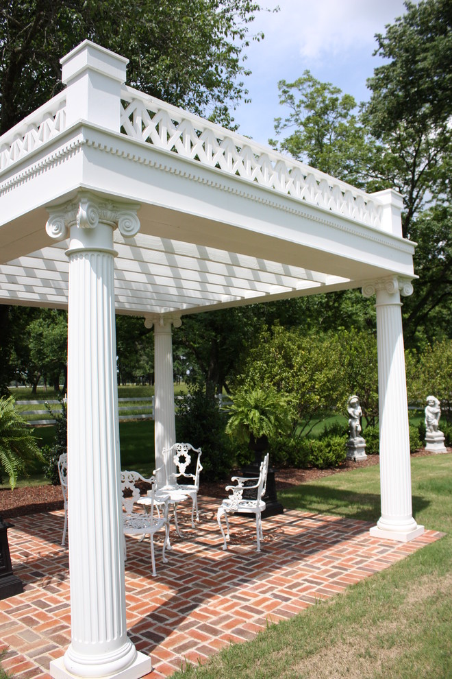 Classical Revival Pergola - Traditional - Garden - Jackson - by SGK ...