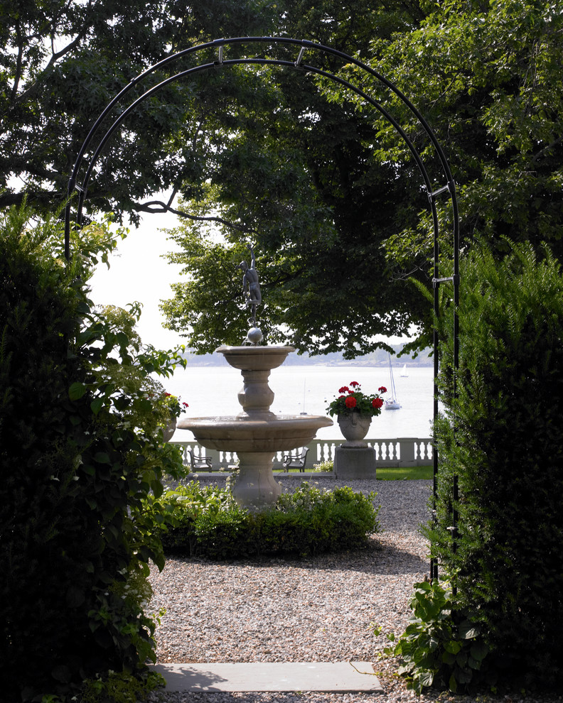 Classical Villa - Traditional - Landscape - Boston - by John P ...