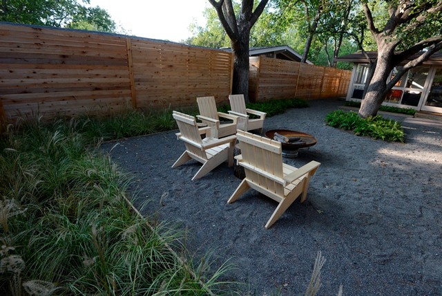 Propane tank head fire pit - Minimalistisch - Garten - Dallas - von ...