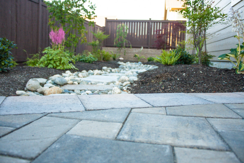 Close-up of Paver Patio - Traditional - Landscape - Seattle - by Choice ...