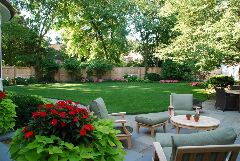Colonial Farmhouse - Traditional - Landscape - Chicago - by Culliton ...