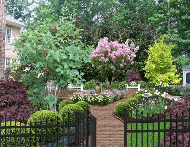 Traditional Colonial Garden Ideas