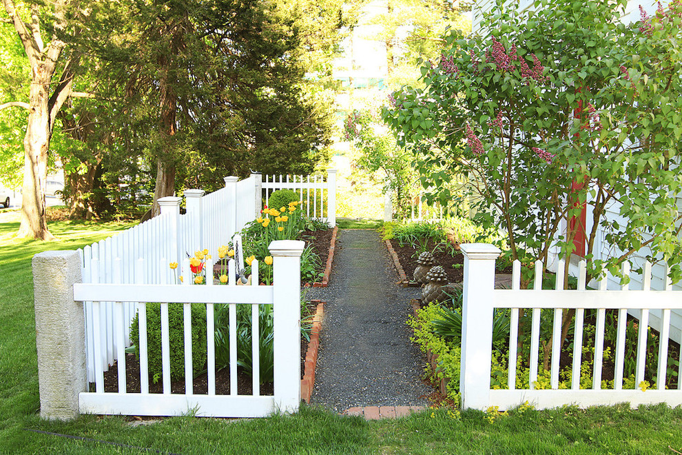 Colonial Historic Home in West Hartford - Traditional - Garden ...